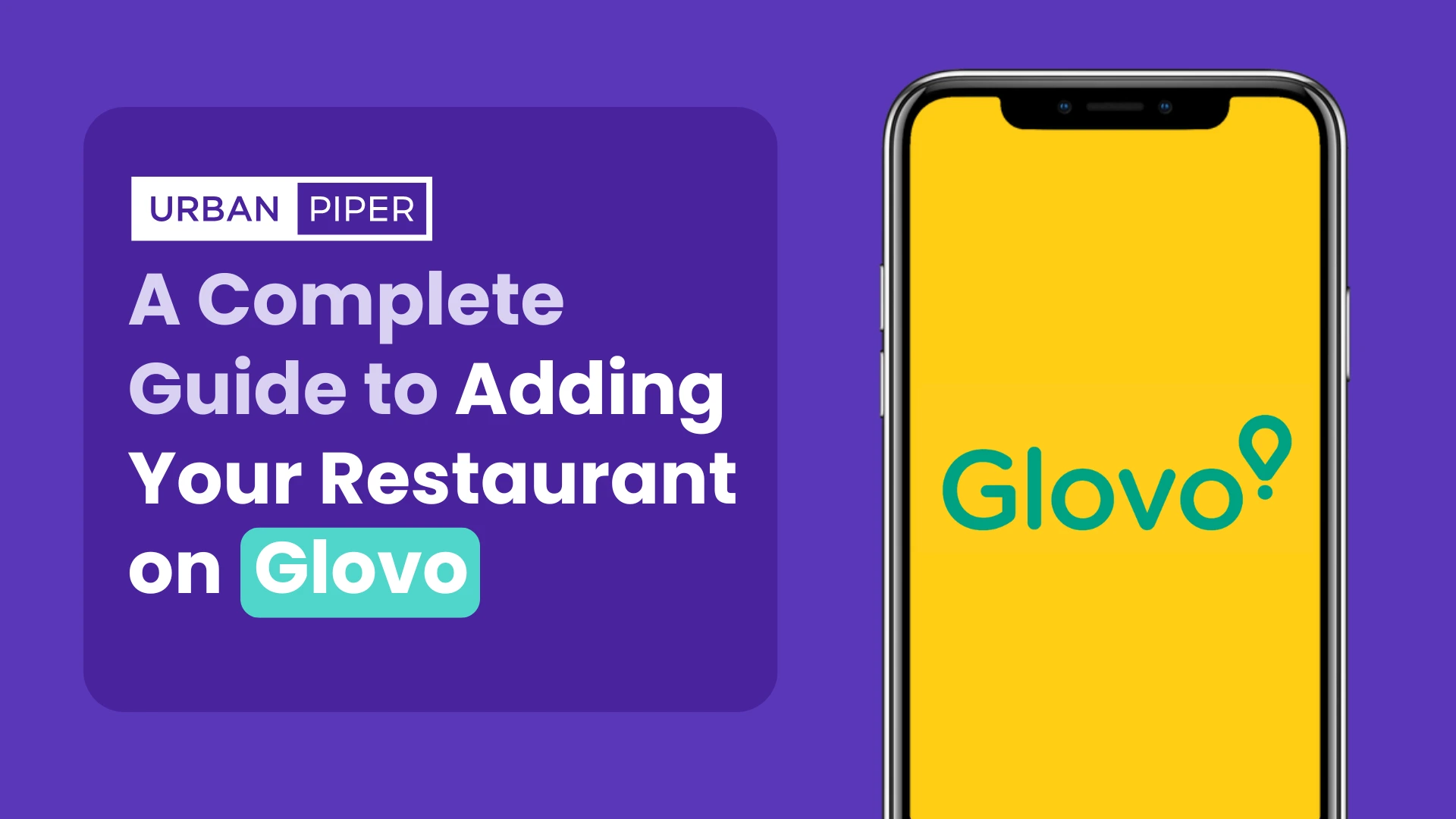 Glovo Restaurant Registration Guide